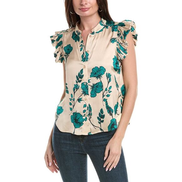 RACHEL Rachel Roy | Tops | Rachel Rachel Roy Ruffle Top | Poshmark